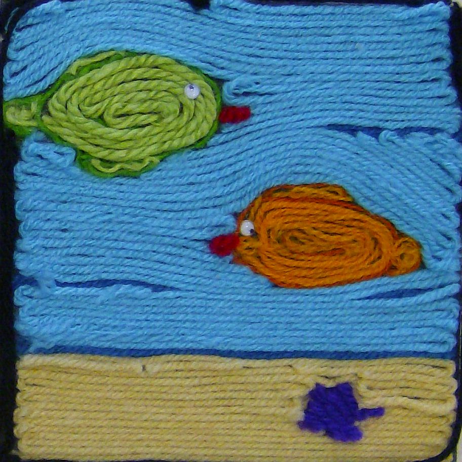 Blackfoot Art Center: Painting with Yarn!