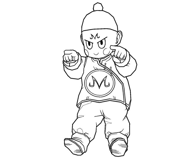 Chiaotzu 5 Coloring | Crafty Teenager