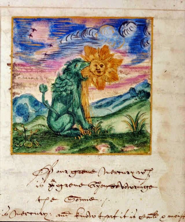 ANTEDILUVIANA: Alquimia: El León Verde Devorando El Sol