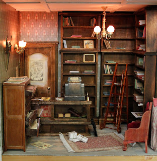 Lavande House Miniatures: A Book Shop