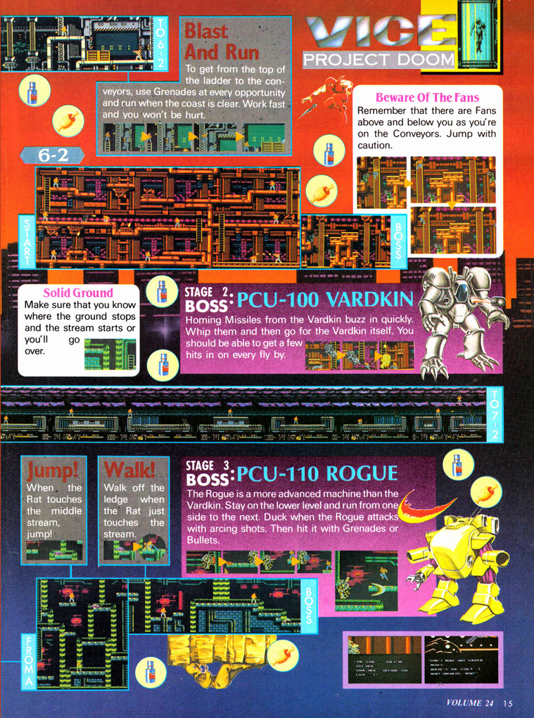 8-Bit City: Vice: Project Doom Review and Nintendo Power Scans