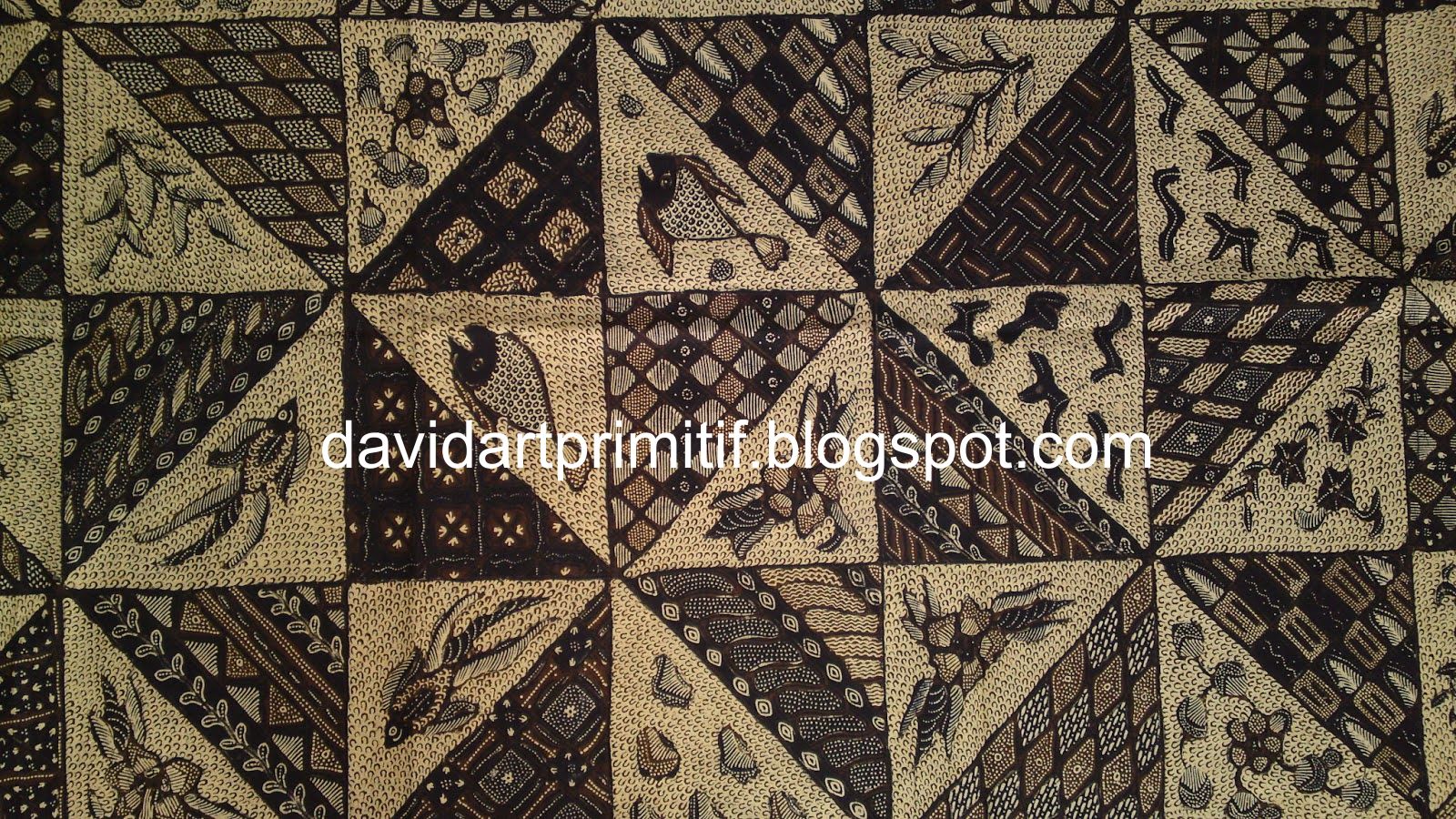 Art & Primitif: Sarung Batik Tulis motif Tambal Ikan