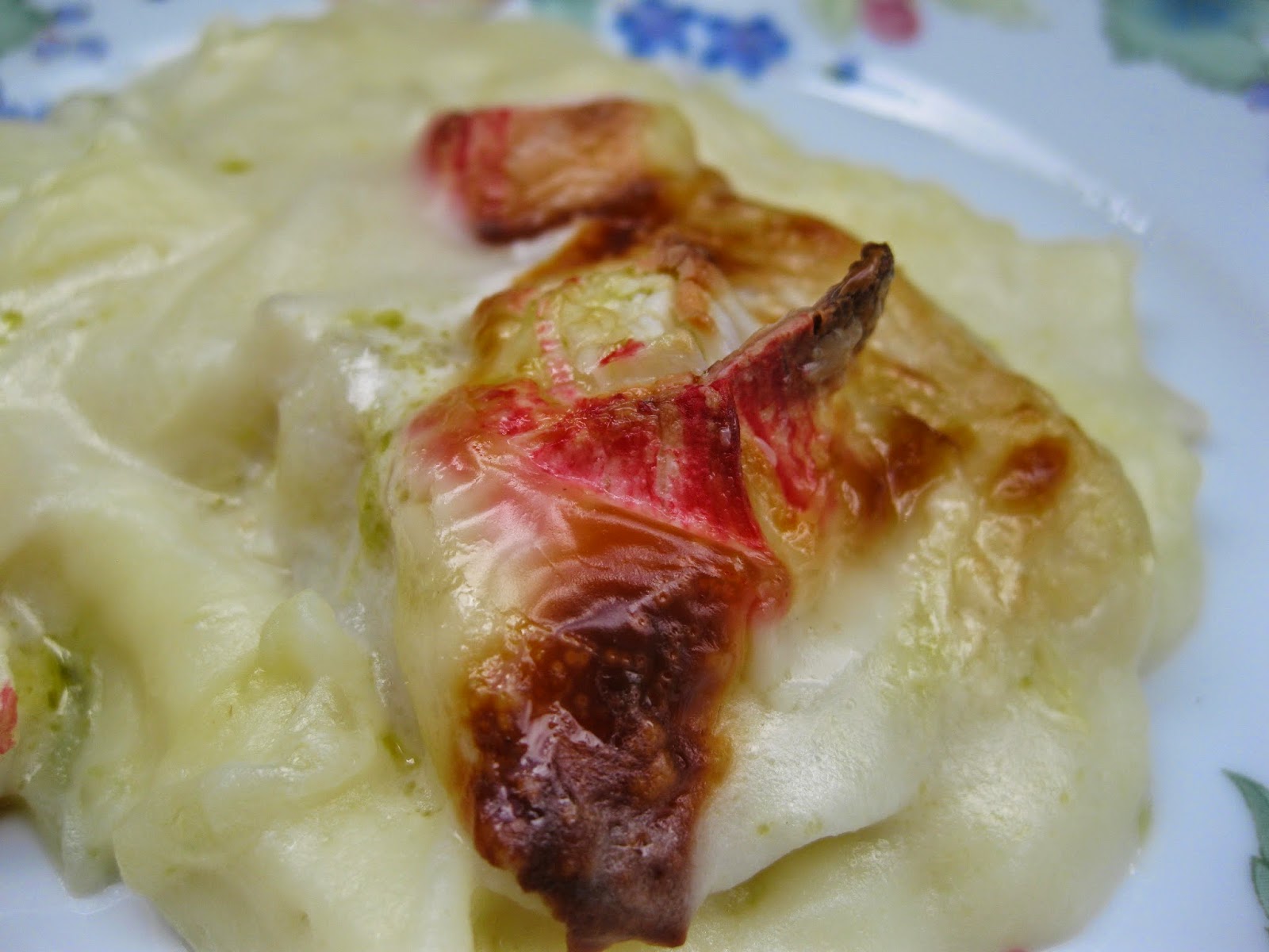 O Bolinho de Sábado: Gratinado de Filetes de Peixe Gato & Puré