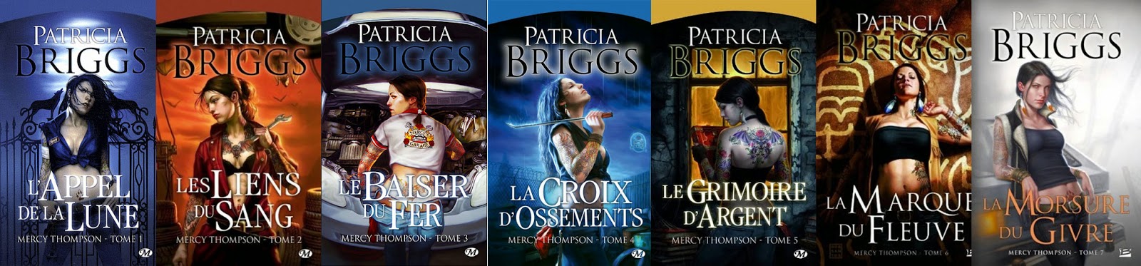 Le Grimoire Littéraire: Série «Mercy Thompson» de Patricia Briggs