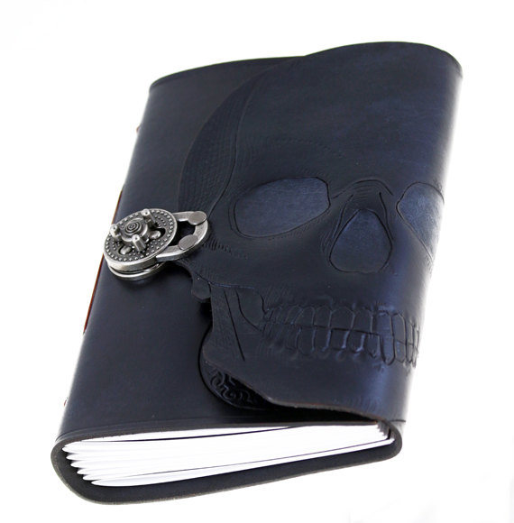 Shivers of Delight: Skull Journals by Skrocki