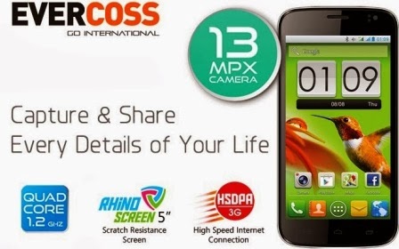 Daftar Harga HP Evercross Bulan Desember 2013
