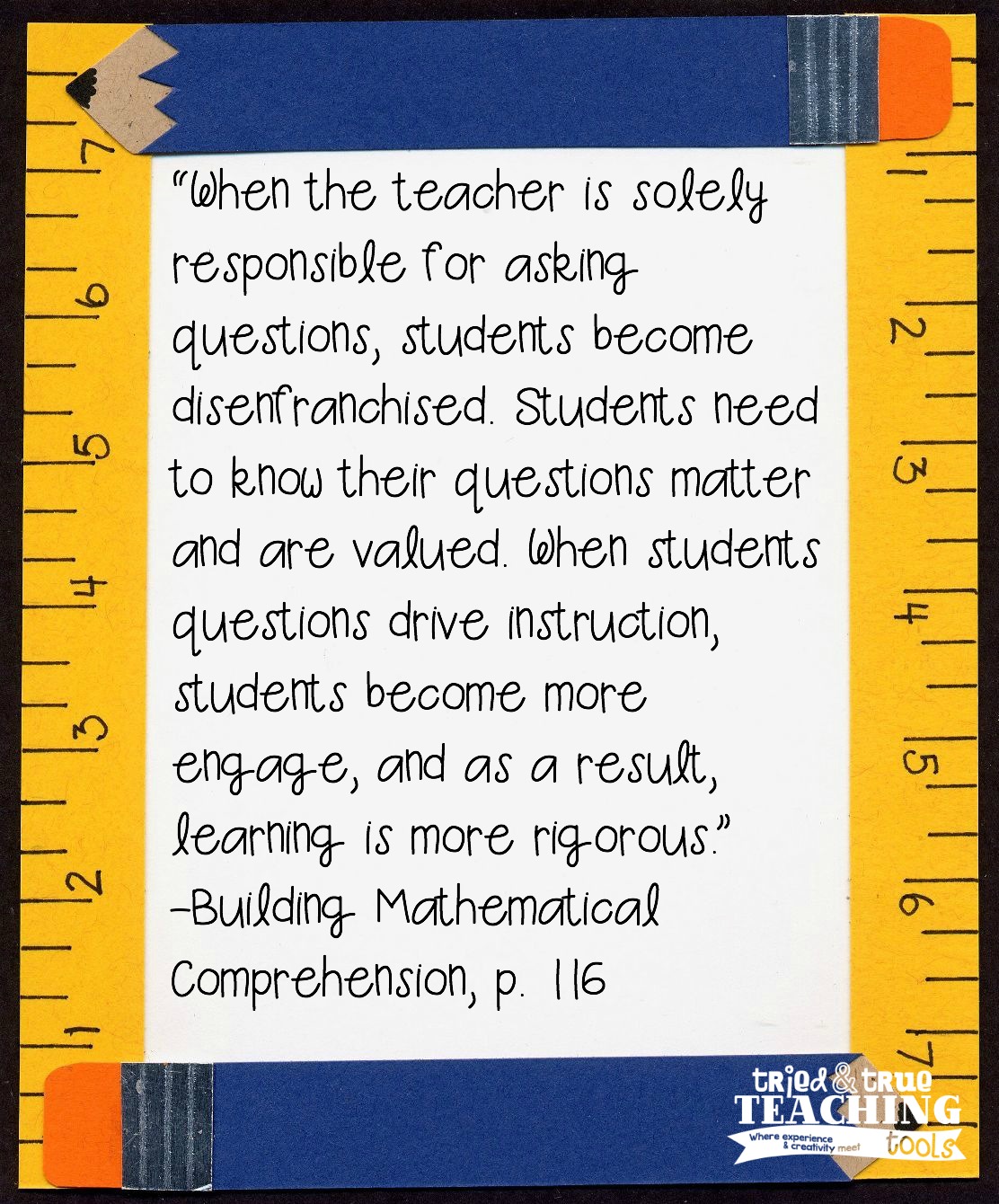 Building Mathematical Comprehension: Questioning & Visualizing Math ...