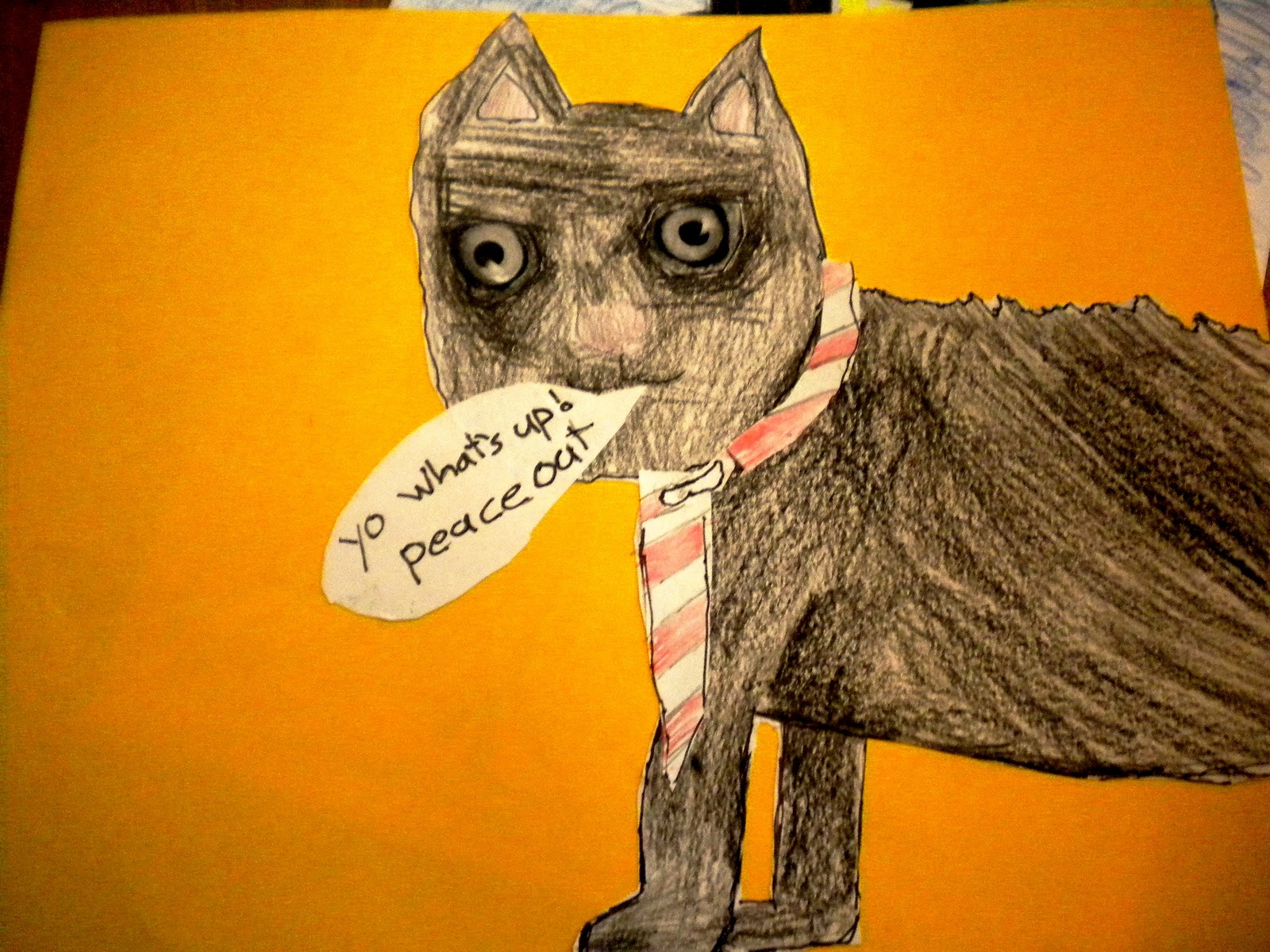 Waitsfield Elementary Art: Animal Personification