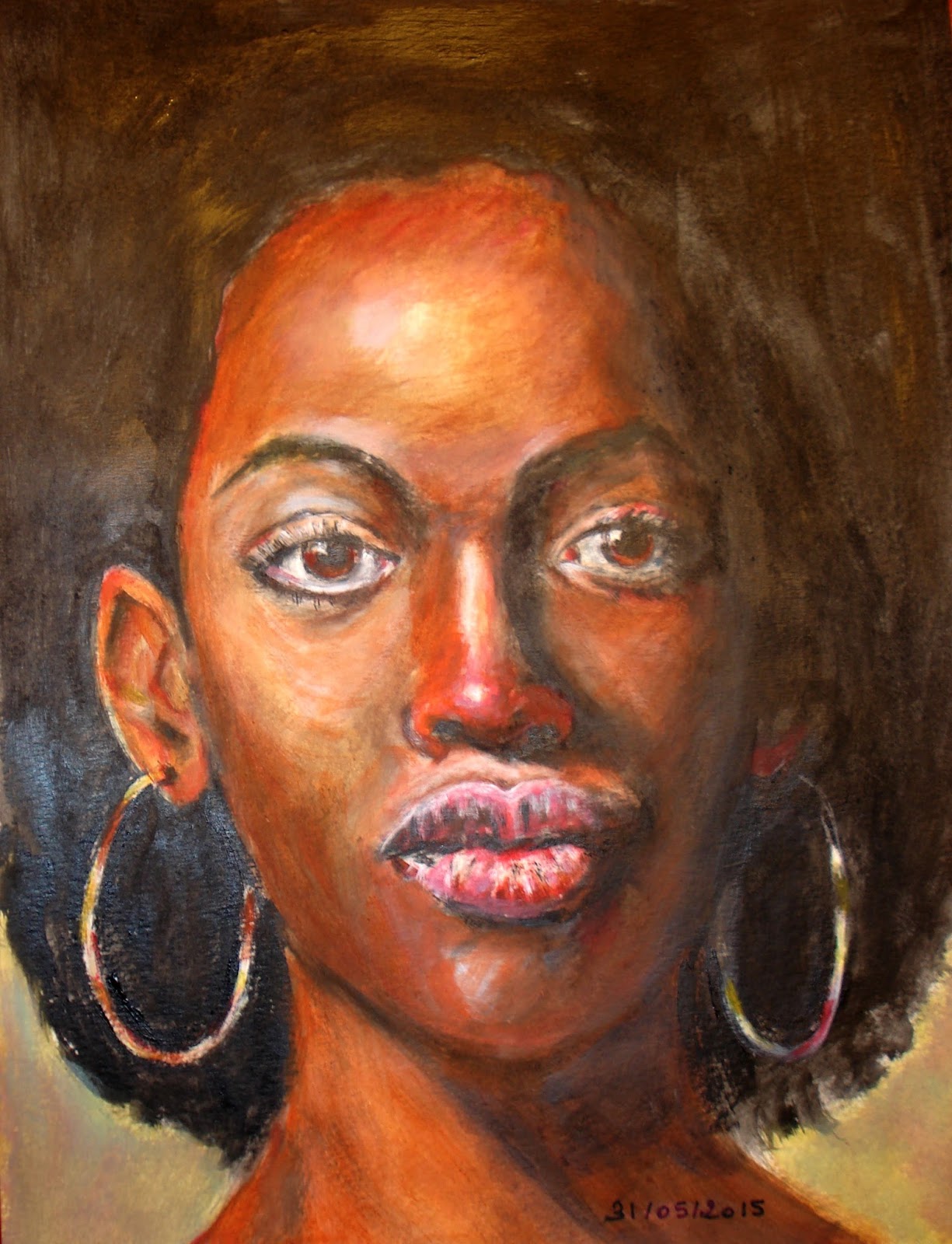 Portraits par Josette, acrylique, pastel, fusain.: portraits à l ...