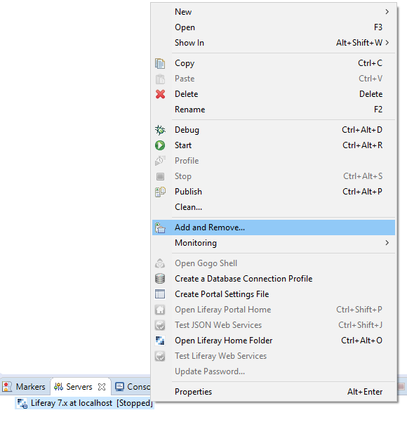 Creating Portlet In Liferay 7 Dxp Liferay Stack
