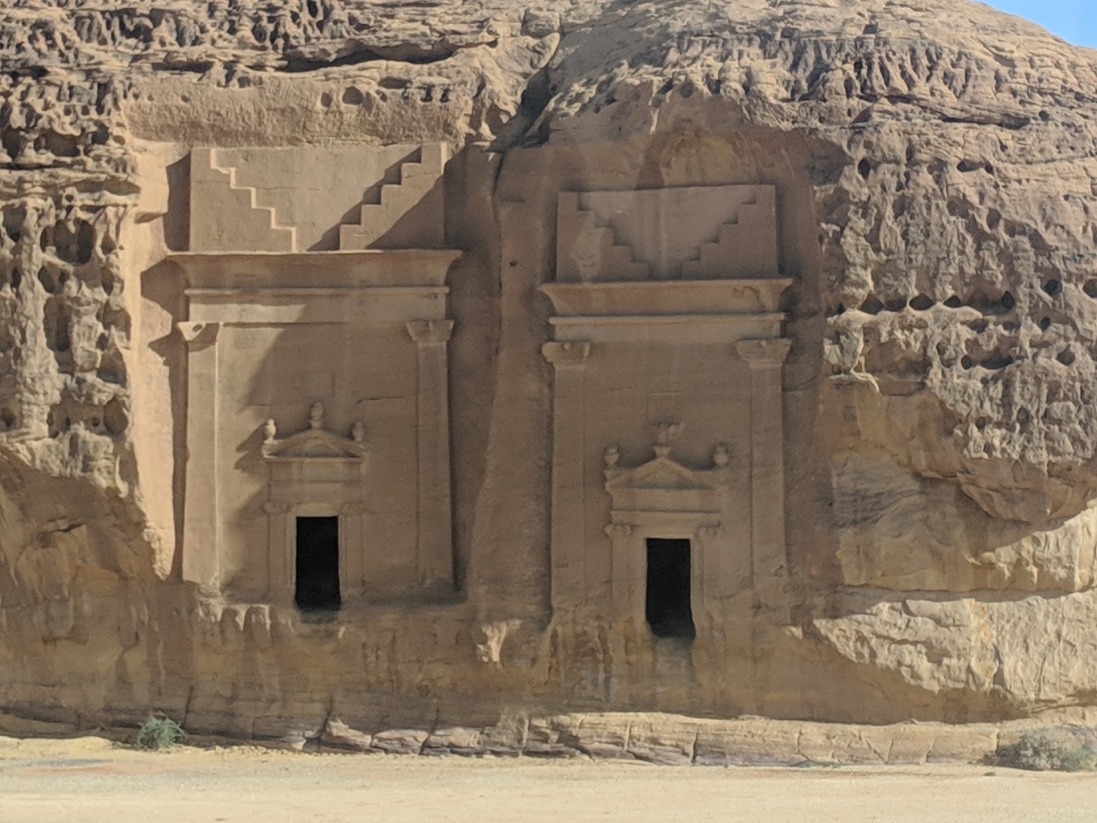 Visiting the tombs at Mada'in Saleh, Saudi Arabia - Munchie Musings