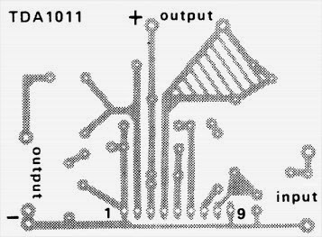 Voltase hobby: TDA1011 2 to 6 W audio power amplifier