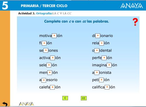 TEMA 10 : LENGUA CASTELLANA