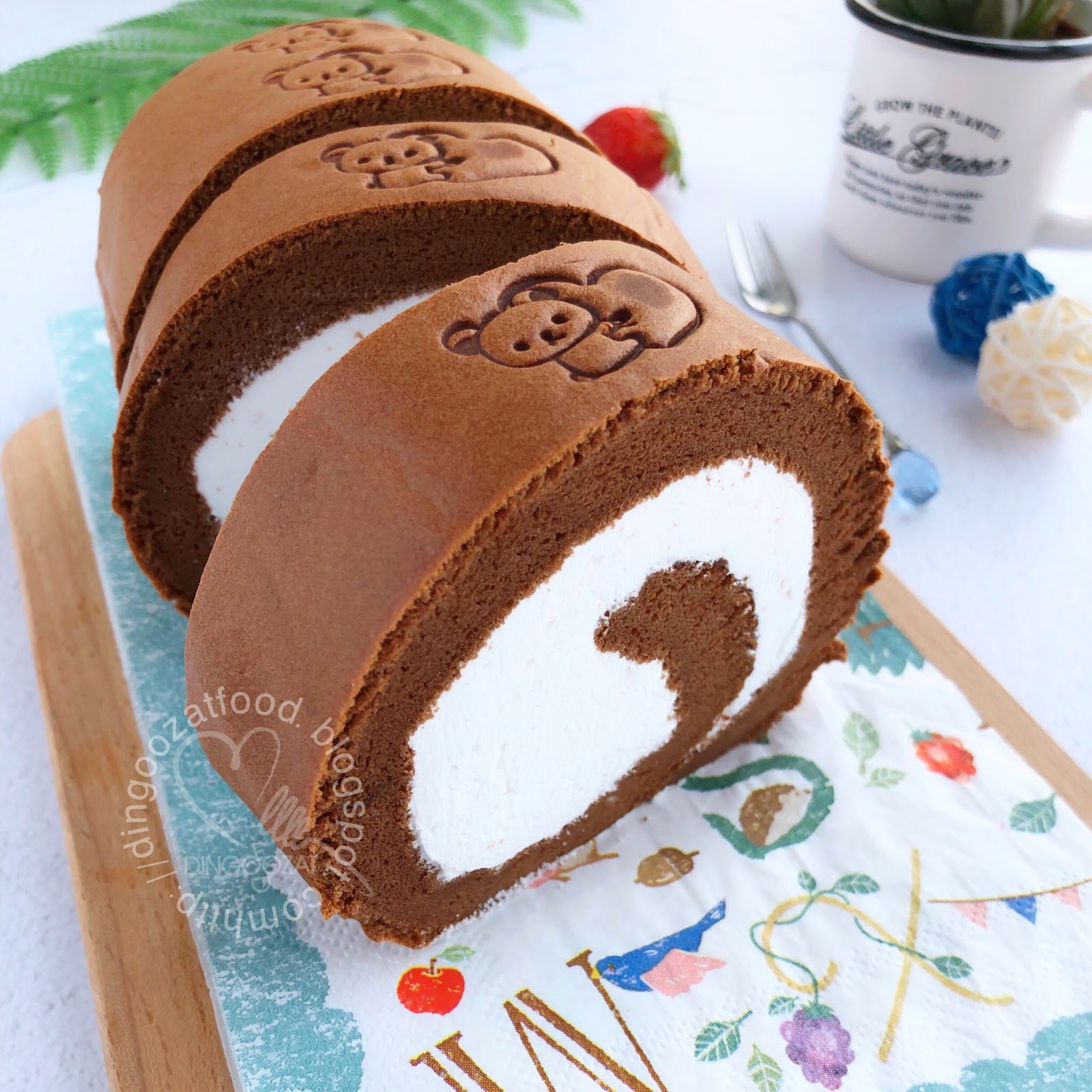 Miki's Food Archives : Chocolate Swiss Roll 巧克力蛋糕卷