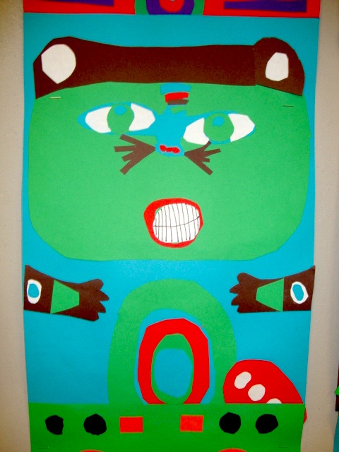 Thomas Elementary Art: 4th Grade Totem Poles