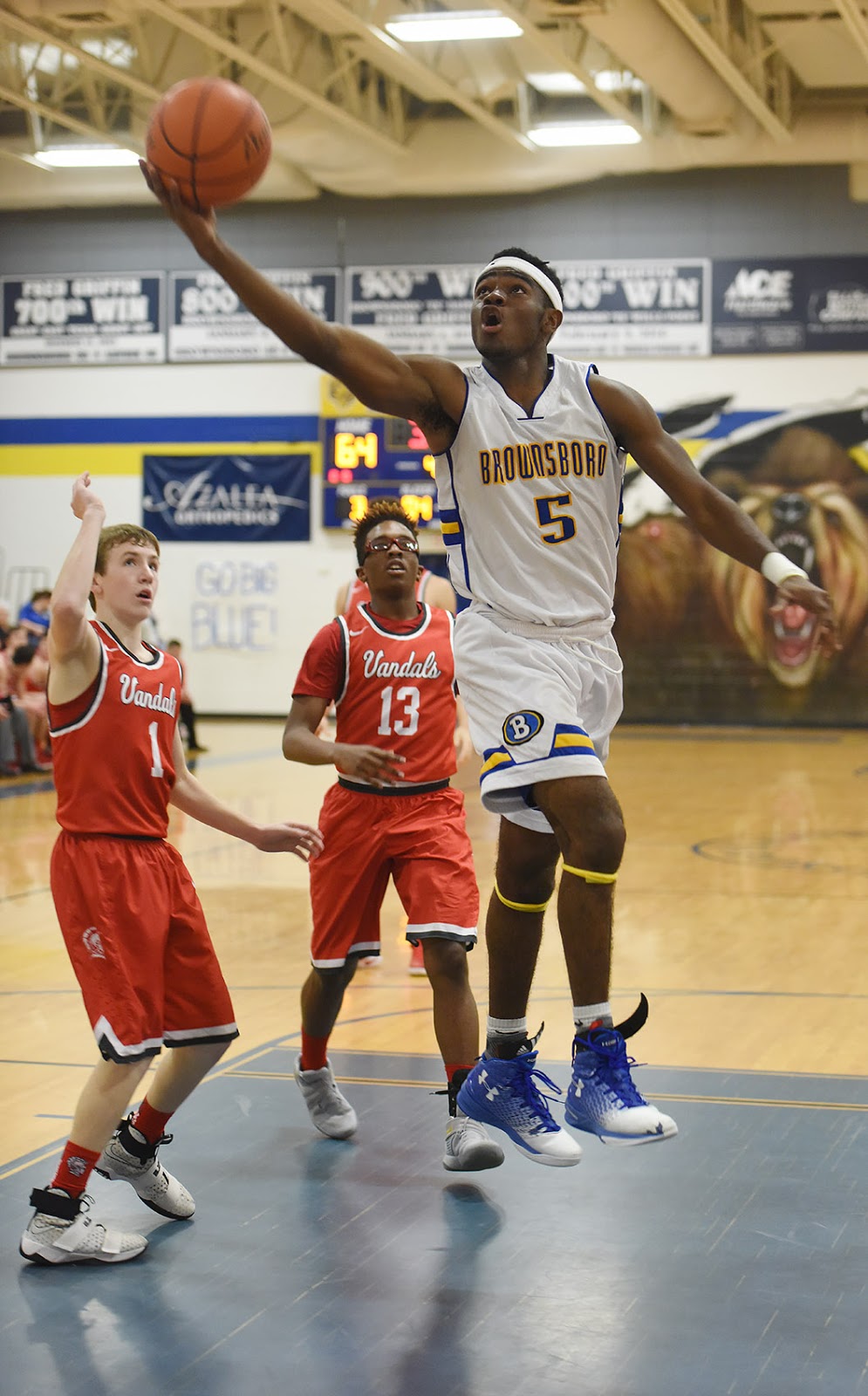 Van Vandals at Brownsboro Bears Basketball