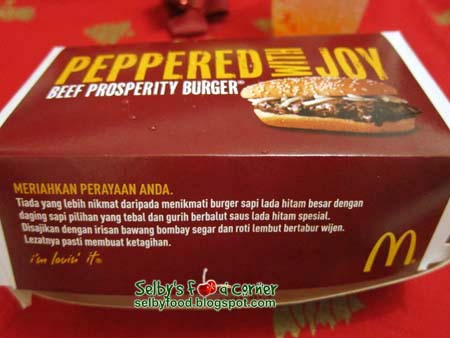 Selby's Food Corner: McDonald's Beef Prosperity