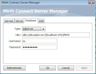 HL7 Interfacing: Mirth Connect using SQL Server