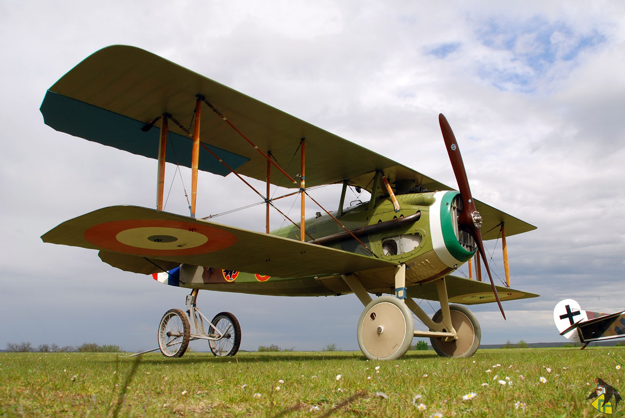 Spad XIII : Nouvelles roues / New Wheels | Memorial Flight News