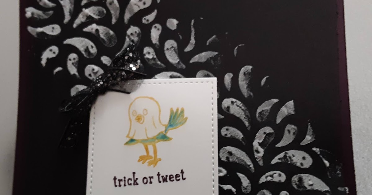 Angel Stamps: Trick or Tweet--The Ghosts of Halloween