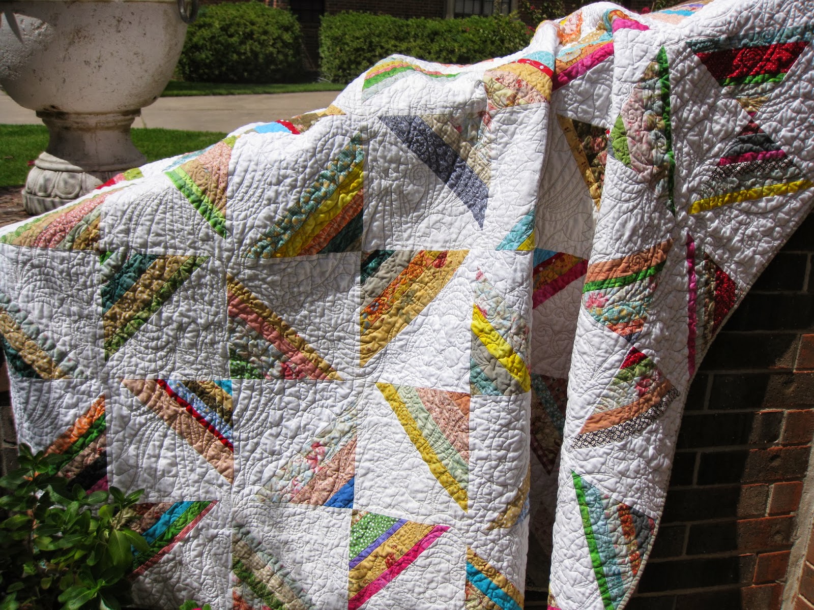 Millie's Quilting: Strings, Strip and Tumbler quilts