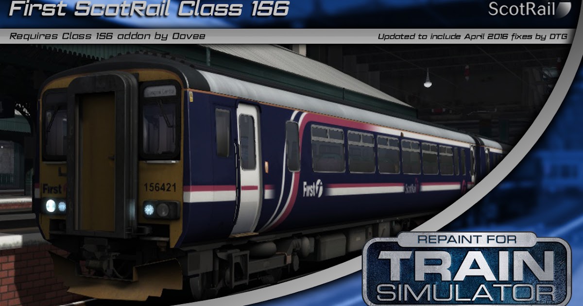 DPSimulation: First Scotrail and Saltire Class 156 Update