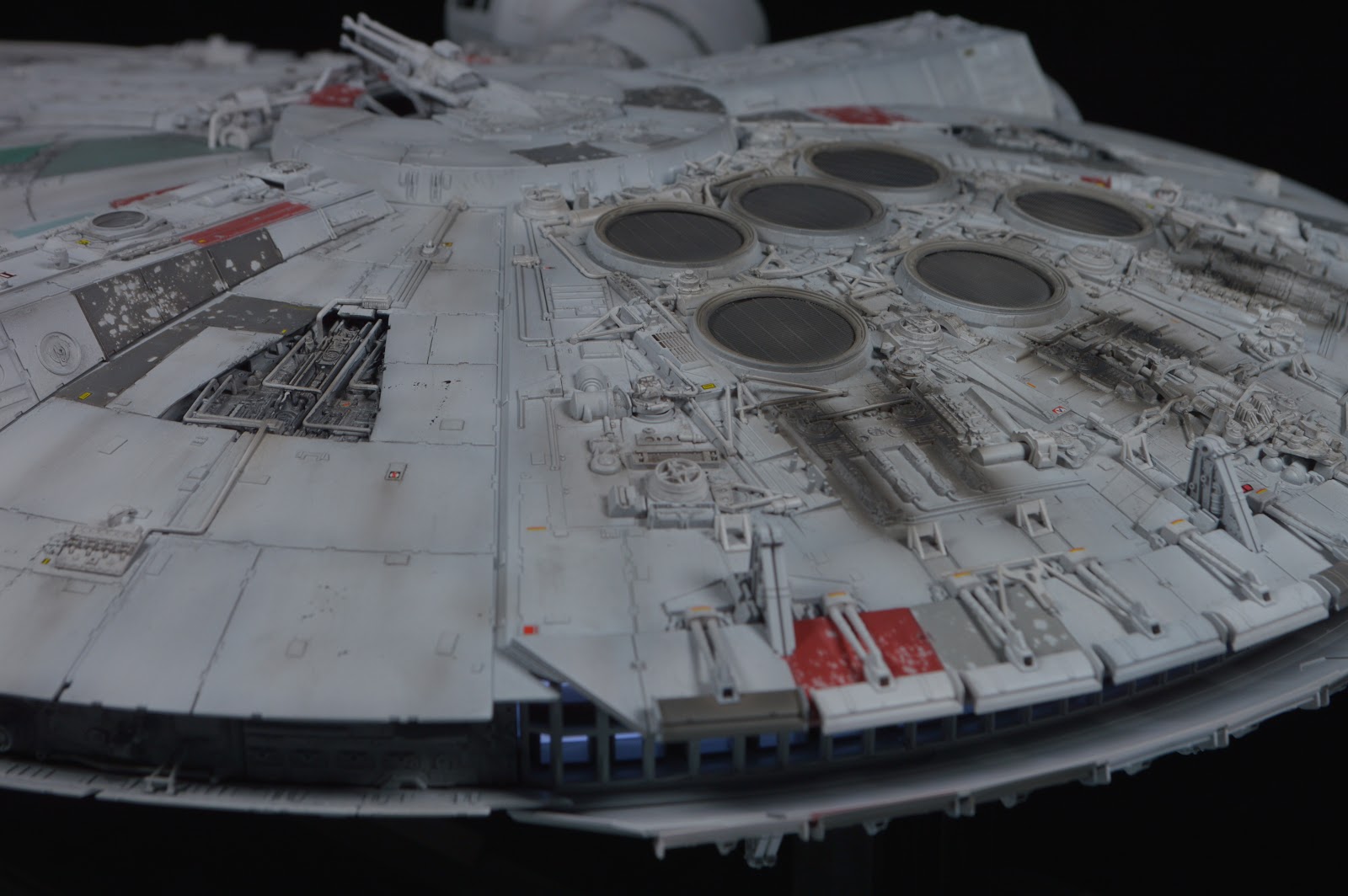 Painted and Complete Perfect Grade Millennium Falcon