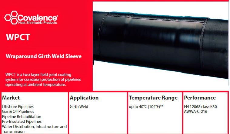 Pipeline Coatings Discussion: Berry Plastics - Covalence Shrink Sleeves