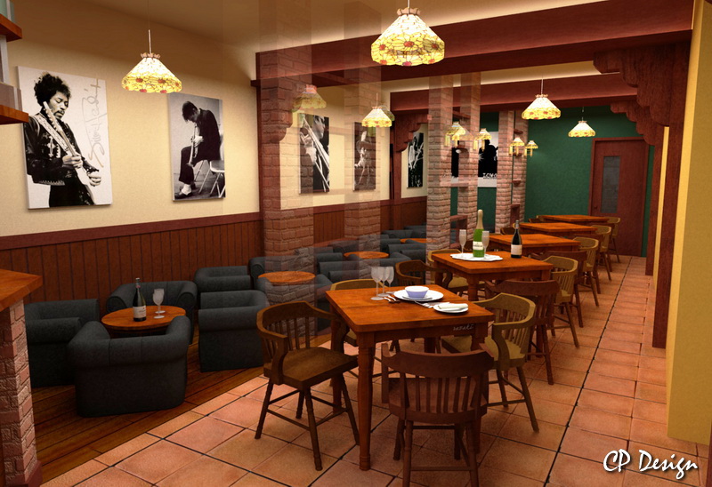 CP Interior Design: SAM PUB 3D
