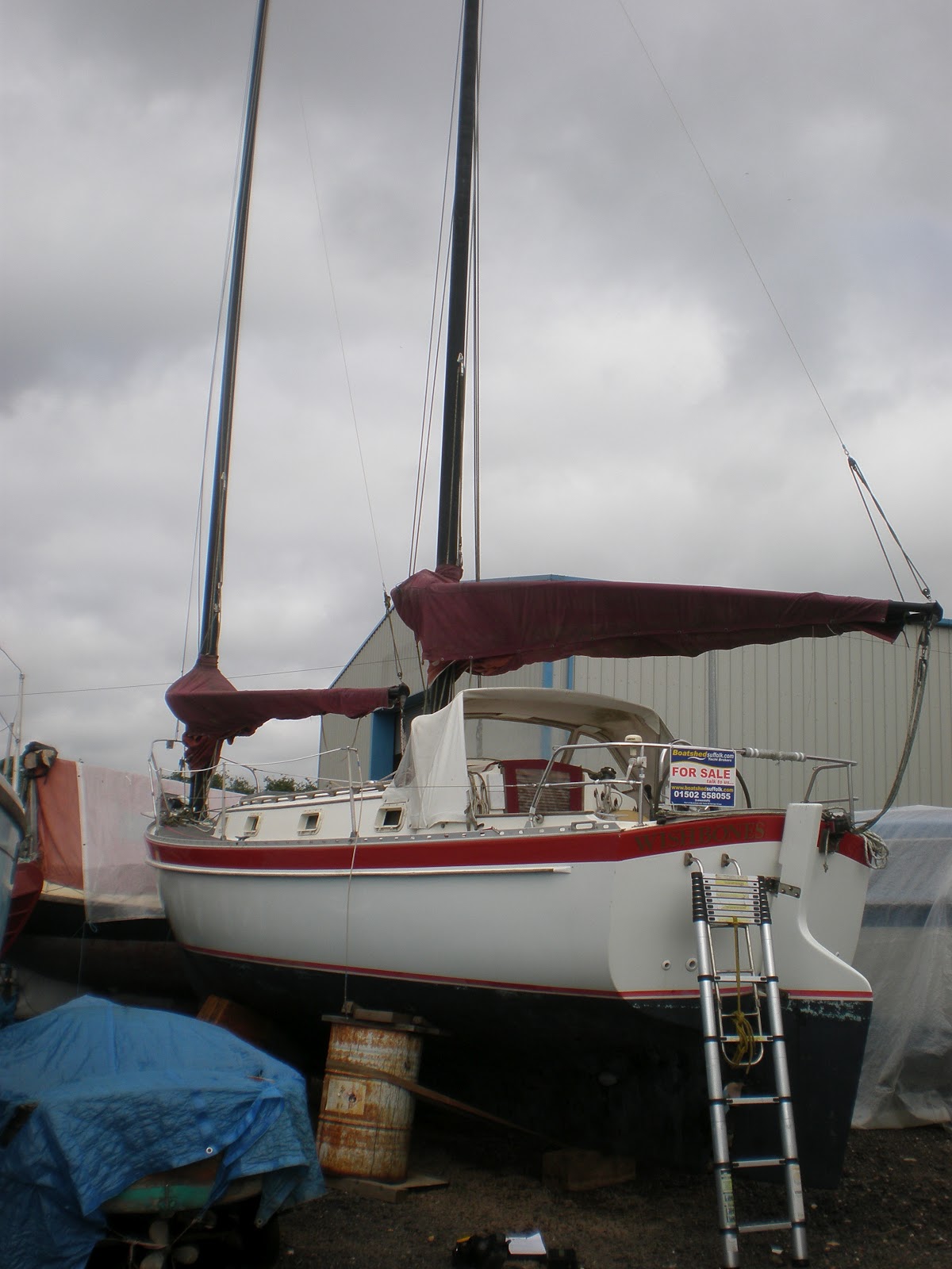 UK Marine Surveyor based in Preveza Greece.: Freedom 30 Ketch