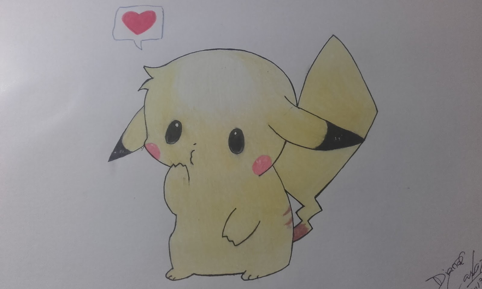 My art: Pikachu Kawai