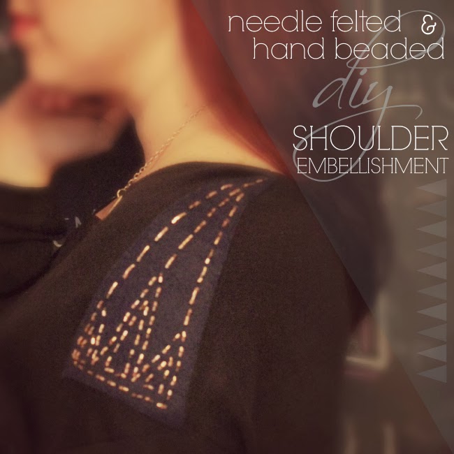 EAT+SLEEP+MAKE: Fall Felt Series: DIY Needle Felted & Hand Beaded ...