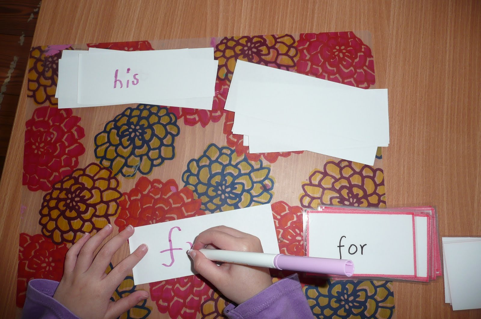 Montessori Teachings: Reading - Sight words