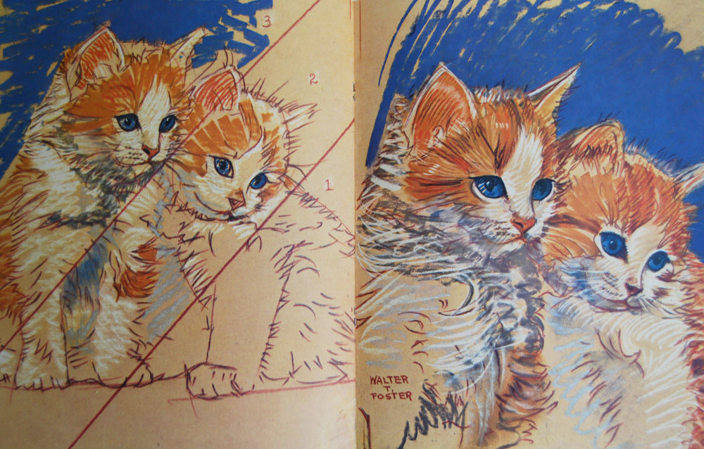 The Copycat Collector: COLLECTION #55: Vintage Walter Foster Art Books