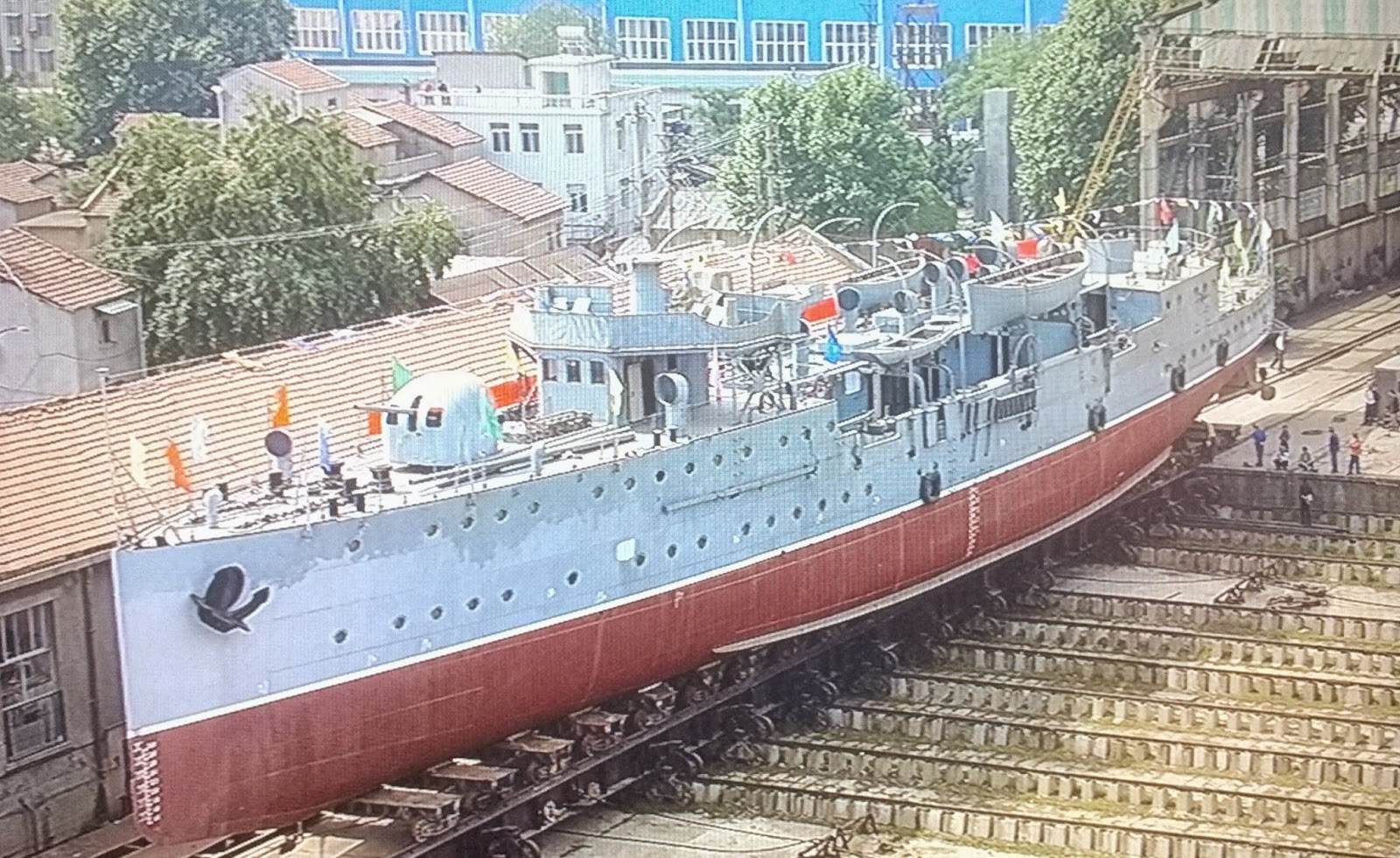 Dawlish Chronicles : China’s Zhongshan Gunboat – a splendid restoration