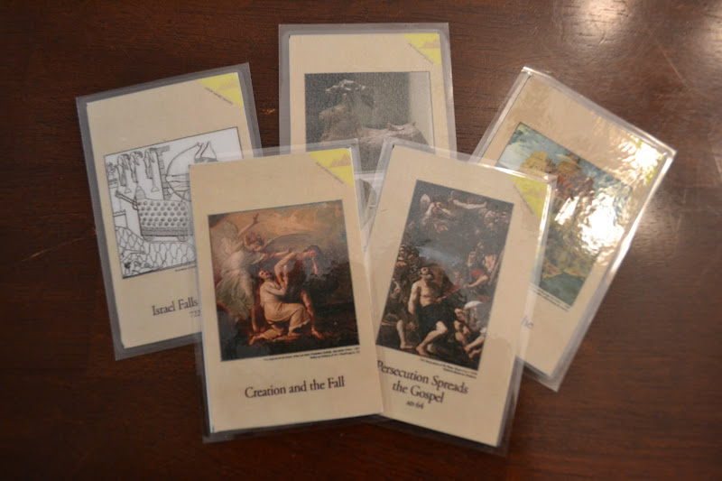 And Here We Go!: Timeline Flash Cards