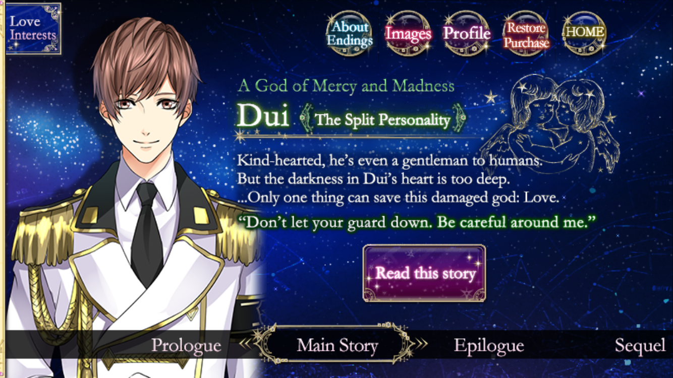 Otome-toshi: Star-Crossed Myth: Dui, Main Story, Epilogue, Sequel ...