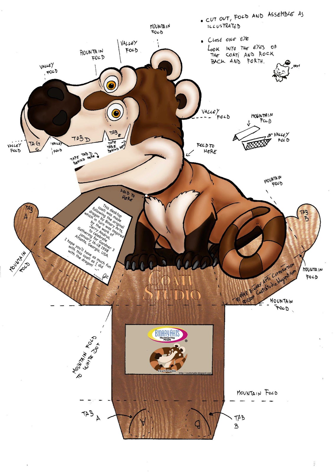 The Great World Of Papercraft: Papercraft Illusion