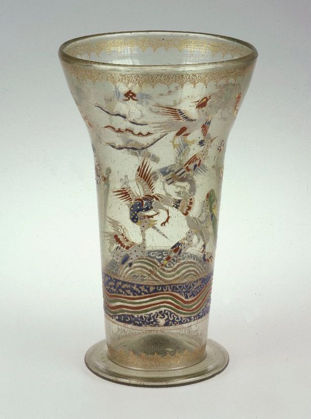 ART and ARCHITECTURE, mainly: Damascan glass in a British stately home ...