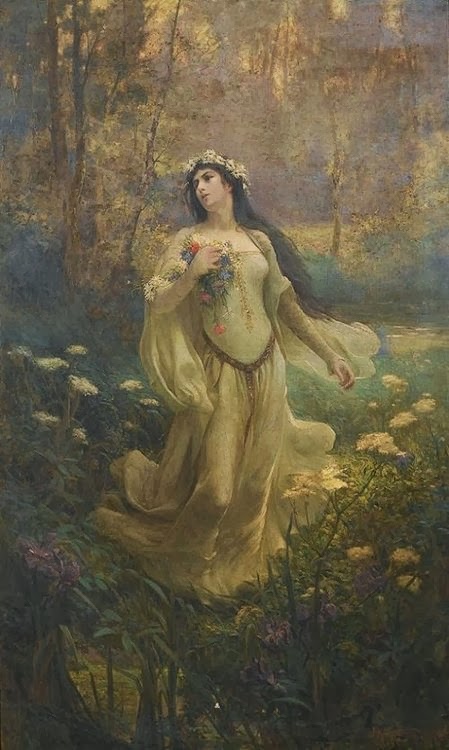 Pre Raphaelite Art: ophelia - joseph kirkpatric
