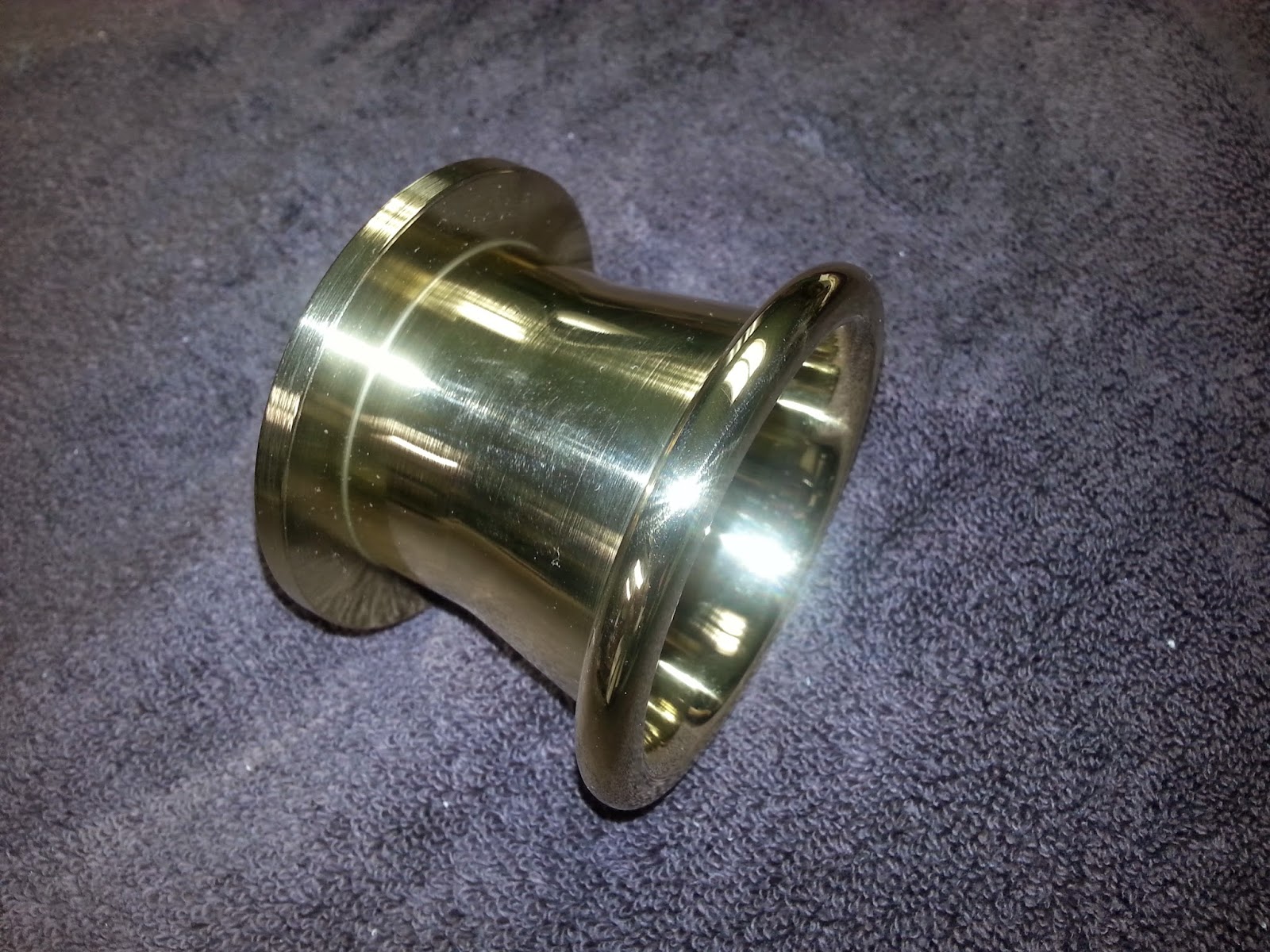 Choppits Rods and Rides: Brass Velocity Stack for CV/Mikuni or S&S ...