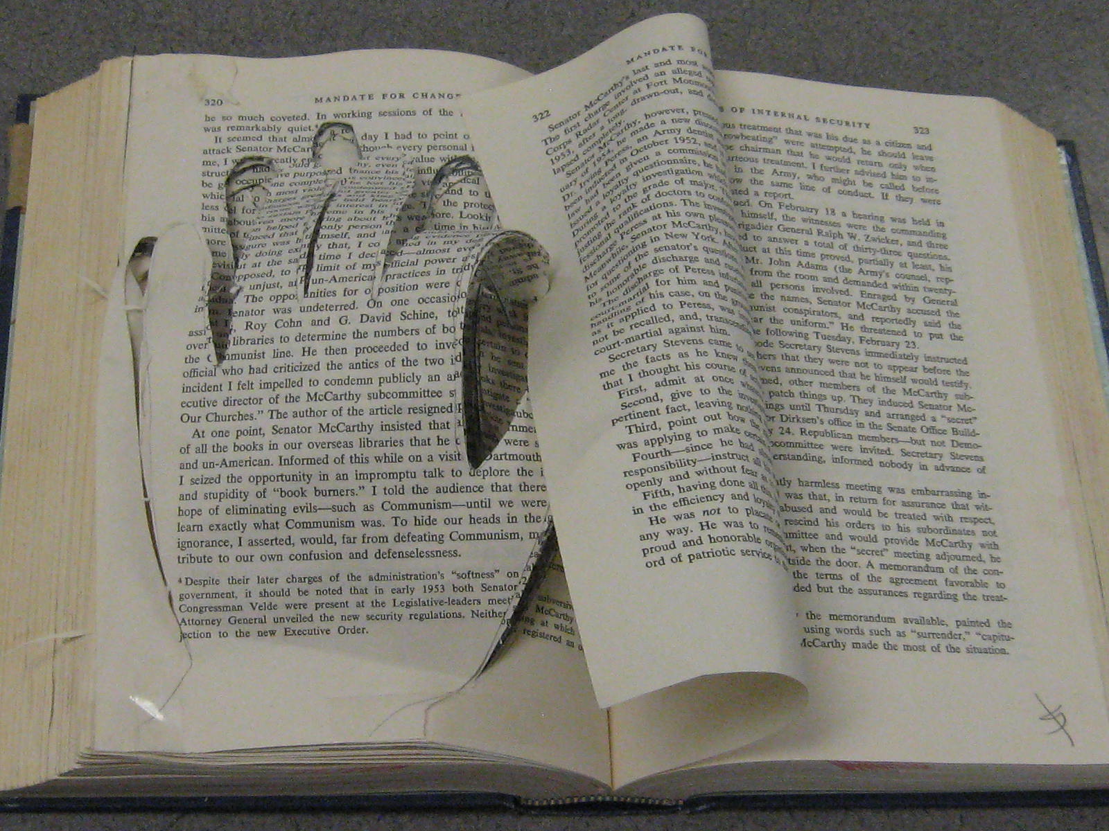 Make it Artwork : Destroyed Books