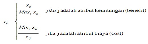 luminousdream: langkah - langkah penyelesaian metode SAW