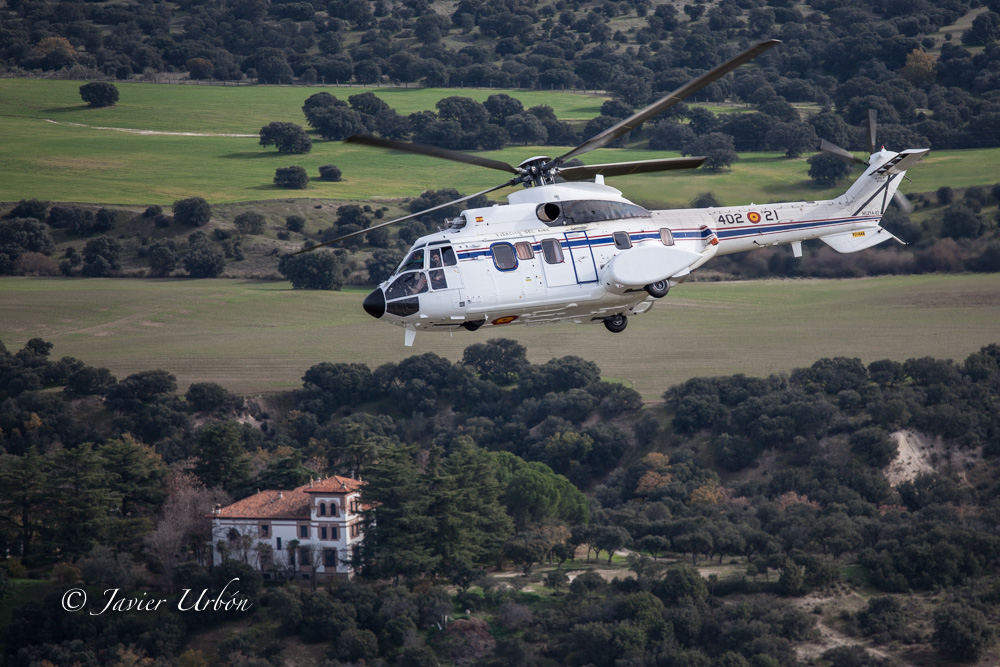 URBONETI: HELICÓPTERO SUPER PUMA VIP DEL ALA 48 DE LAS FUERZAS AÉREAS