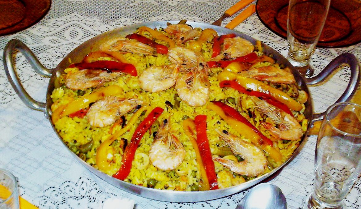 RECEITAS NA CHAPA: Minha receita de Paeja