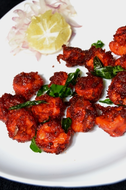 Vaniensamayalarai: Prawns 65 / shrimp 65