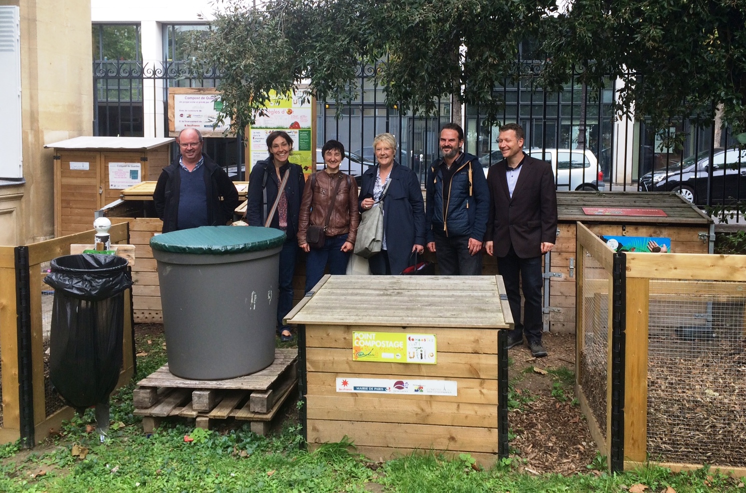 Compost à Paris