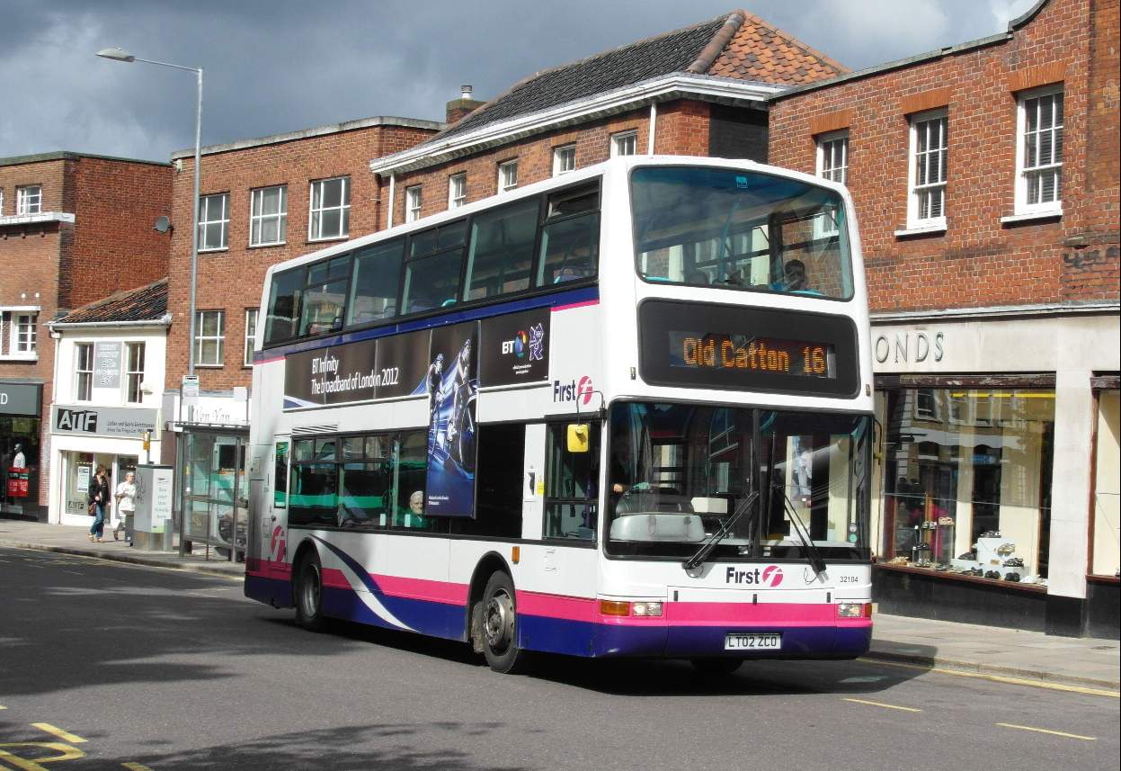 Southern England Bus Scene: Norfolk Bus Scene 5A - First in Norwich