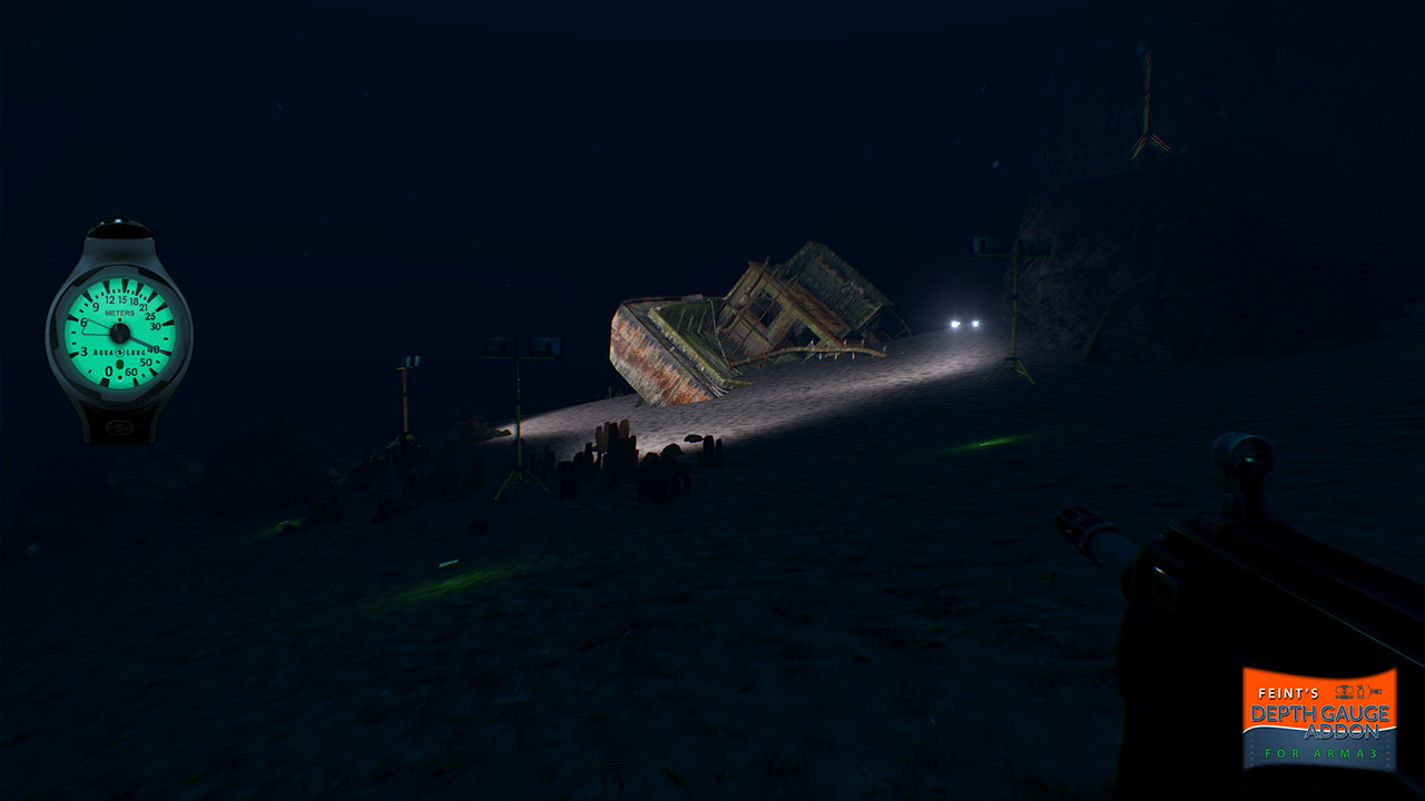 水中で現在深度が分かる時計型深度計を Arma 3 に追加する Depth Gauge Watch MOD | 弱者の日記^^ - Arma ...