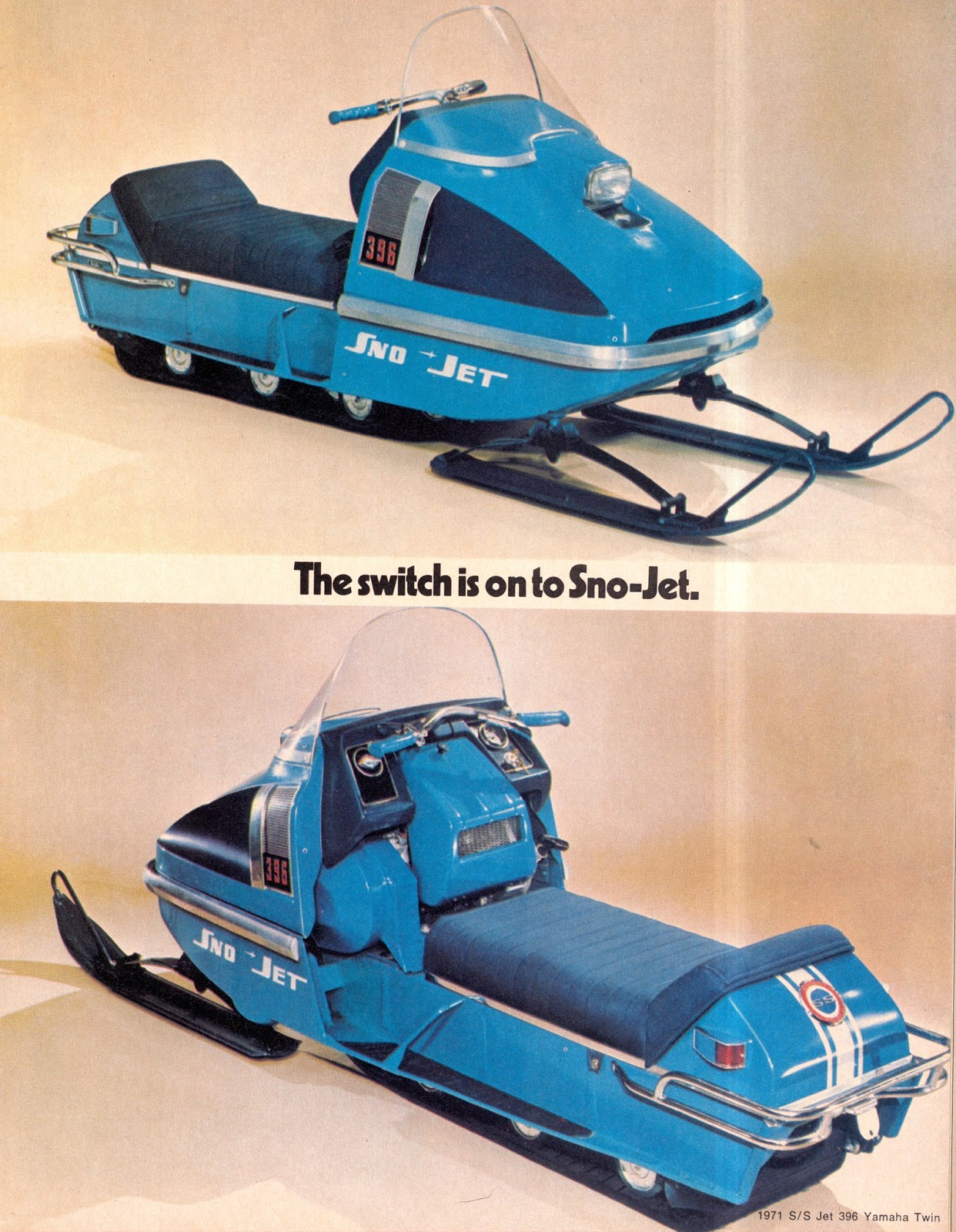 CLASSIC SNOWMOBILES OF THE PAST: 1971 SNO-JET SNOWMOBILES